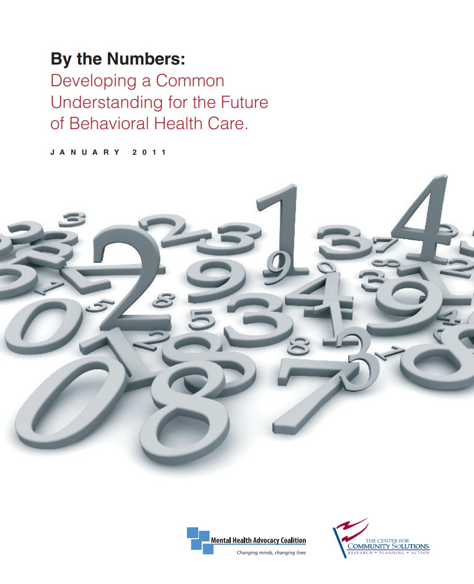 By The Numbers – Mental Health & Addiction Advocacy Coalition